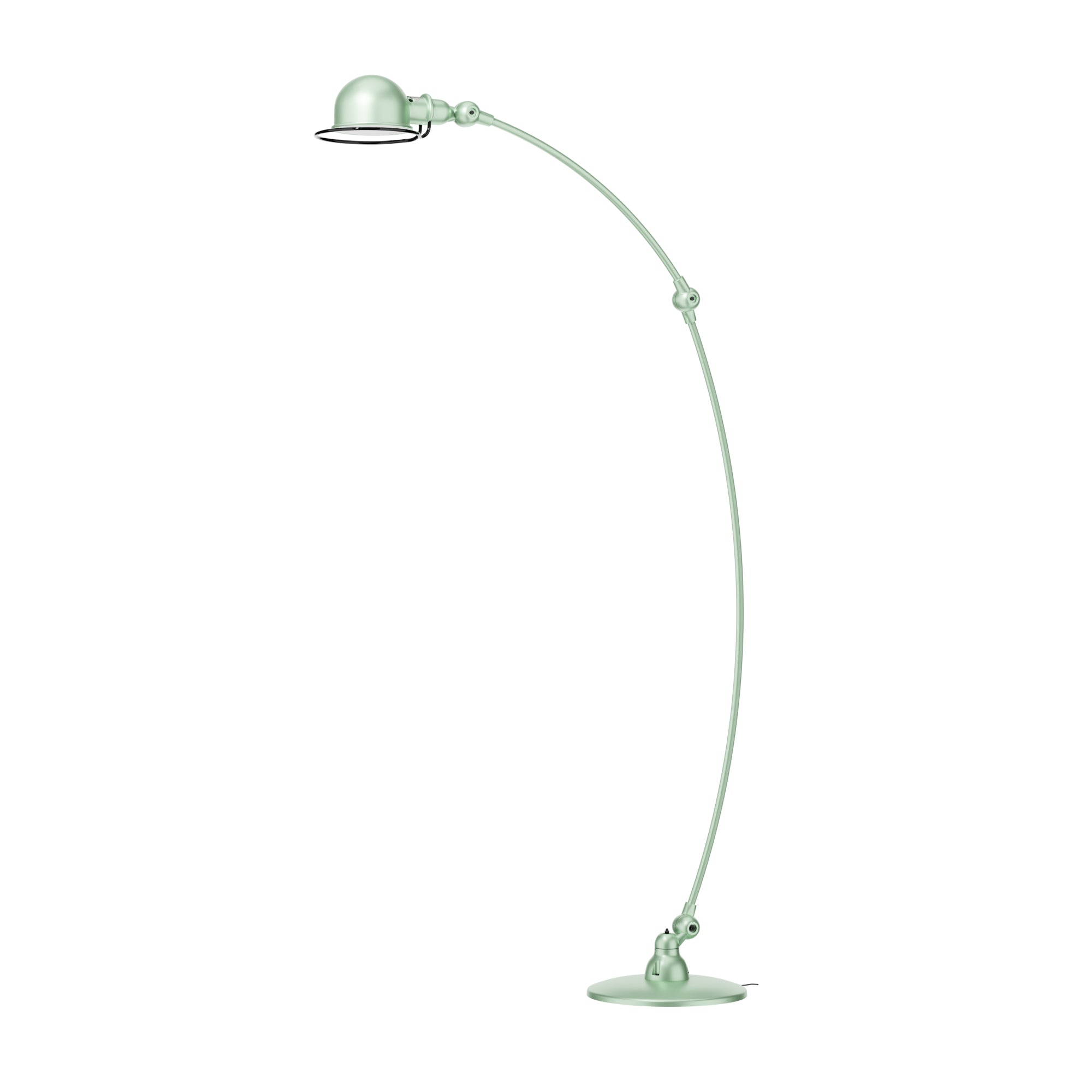 Jieldé LOFT C1260 Vert Vespa - Lampadaire courbé et articulé